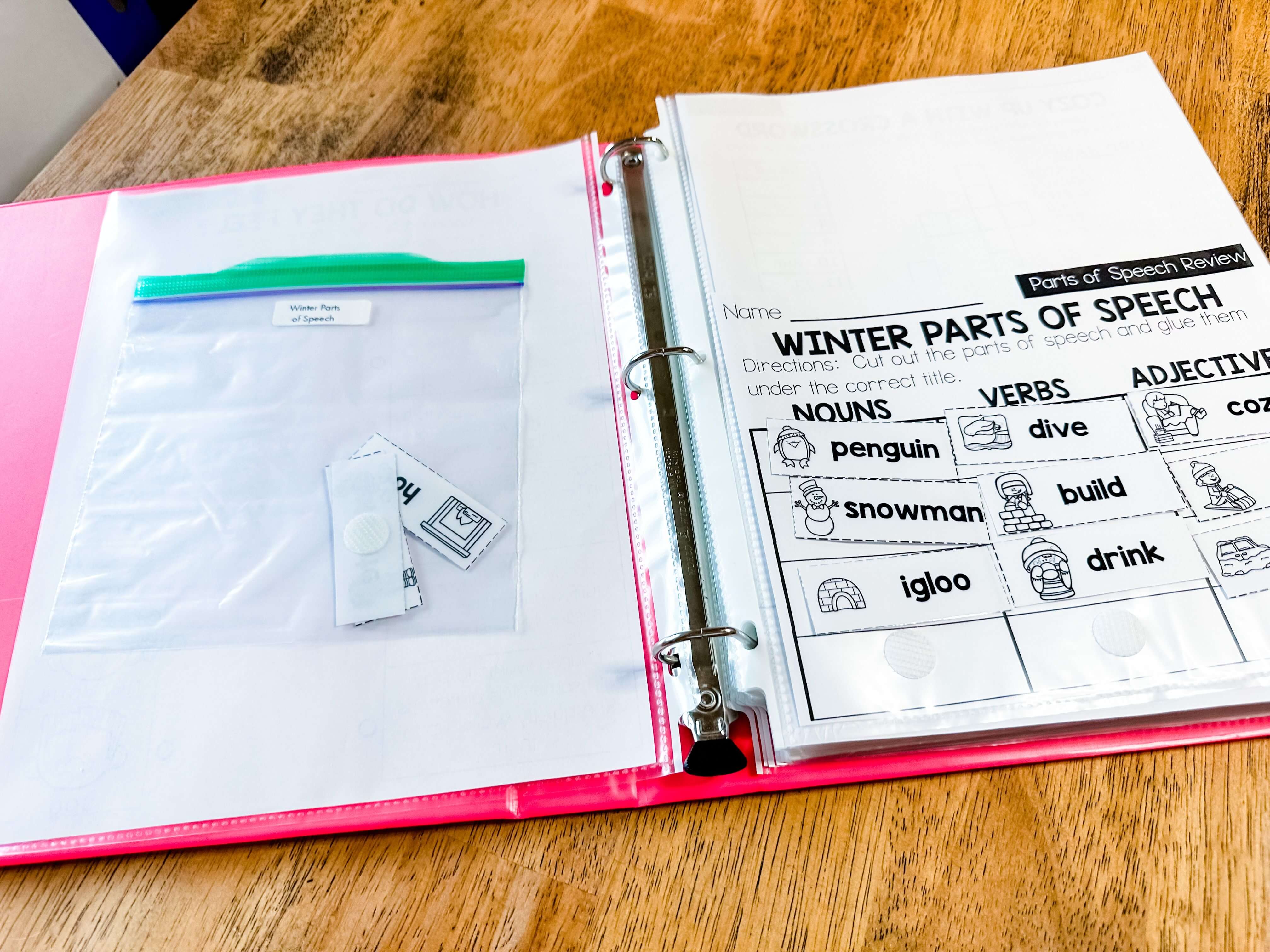 Busy Binders For the Classroom - Lucky Little Learners