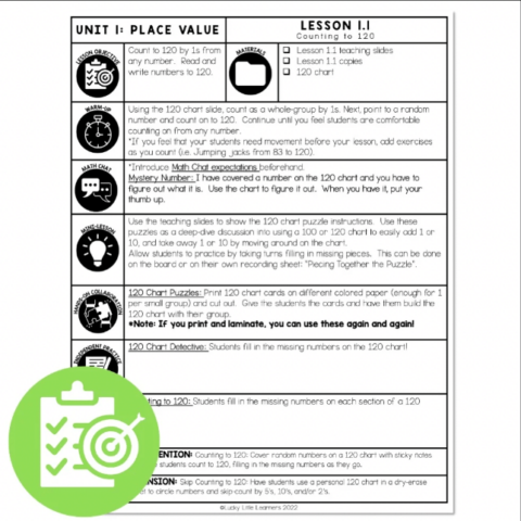 Lucky to Learn 2nd Grade Math Curriculum: Step-By-Step Lesson - Lucky ...