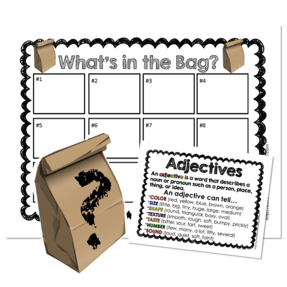 Adjectives, Adjectives, Adjectives! - Lucky Little Learners