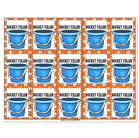 How to Create a Bucket Filler Classroom - Lucky Little Learners