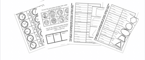 Everything You Need for Math Interactive Notebooks - Lucky Little Learners