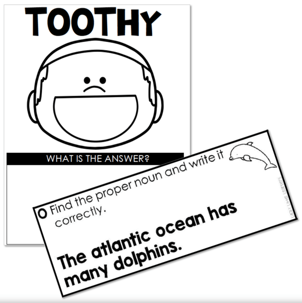 Teaching Strategies for Common and Proper Nouns - Lucky Little Learners