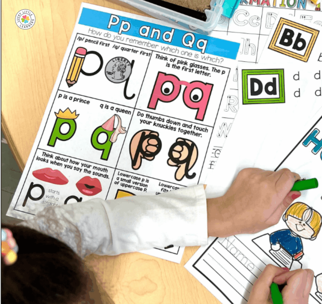 Routines and Resources for 1st Grade Handwriting - Lucky Little Learners