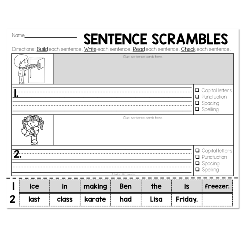 Scaffolding Strategies for Guided Writing Lessons - Lucky Little Learners