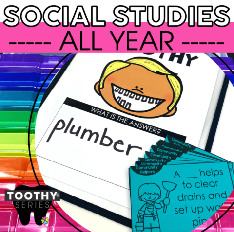 How to Prep Toothy Task Kits - Lucky Little Learners