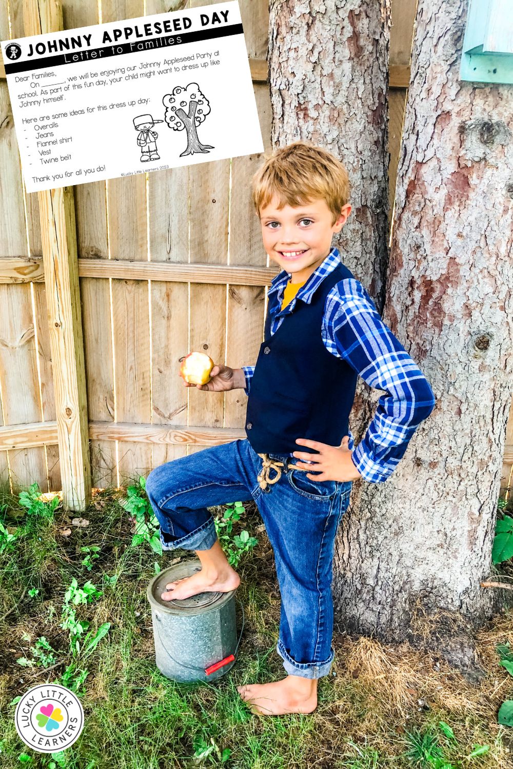Johnny Appleseed Day for 1st Grade - Lucky Little Learners