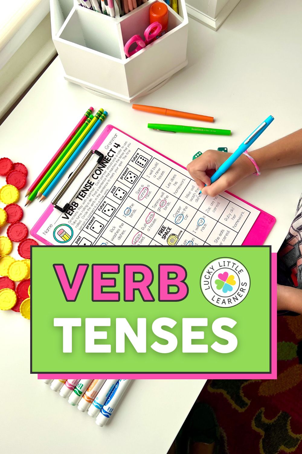 Verb Tenses - Lucky Little Learners