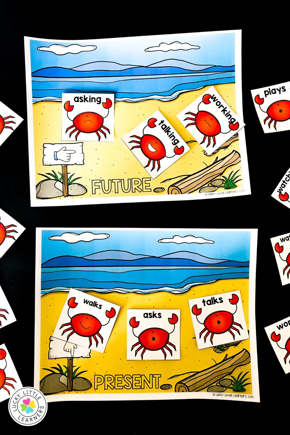 Verb Tenses - Lucky Little Learners