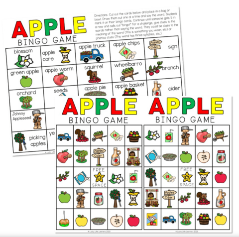 Johnny Appleseed Day for 1st Grade - Lucky Little Learners