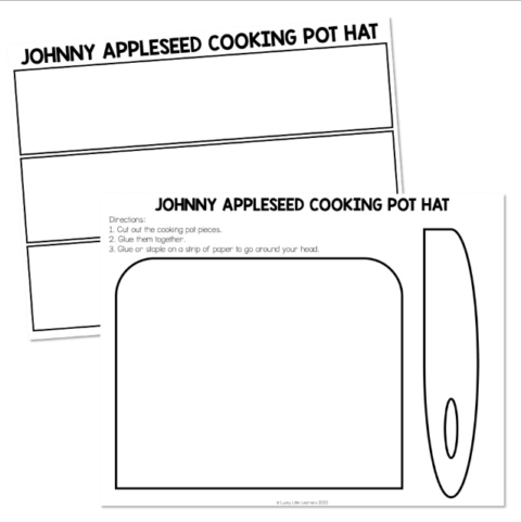 Johnny Appleseed Day for 1st Grade - Lucky Little Learners