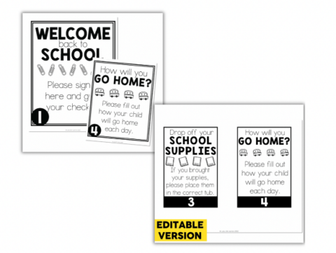 Back to School Night Activities - Lucky Little Learners