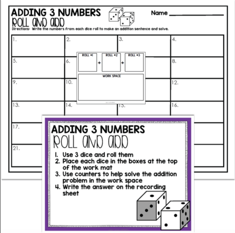 Fall Math Centers - Lucky Little Learners