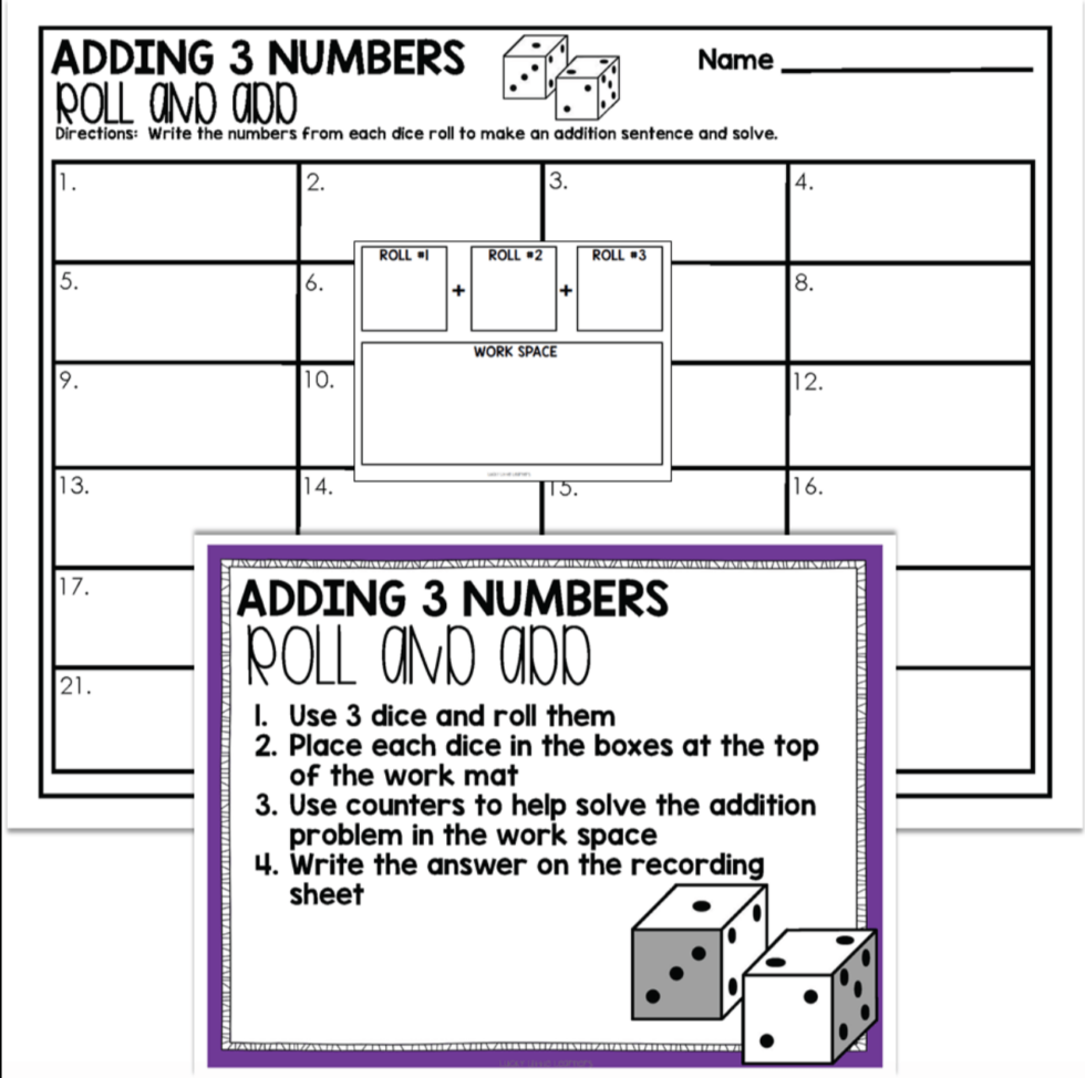 Fall Math Centers - Lucky Little Learners