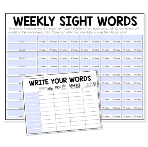 Set Your Sights on These Sight Words Activities - Lucky Little Learners