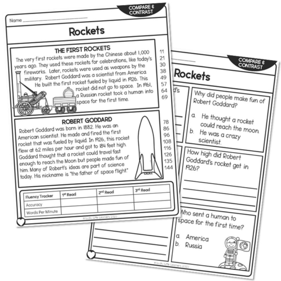 Compare and Contrast Fairy Tales - Lucky Little Learners