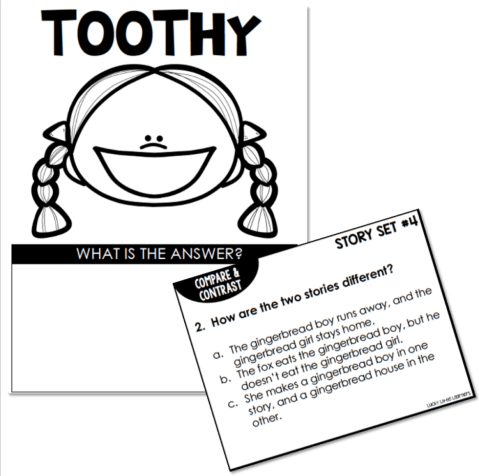 Compare and Contrast Fairy Tales - Lucky Little Learners