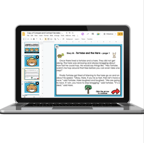 Compare and Contrast Fairy Tales - Lucky Little Learners