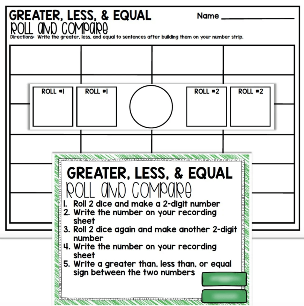 Fall Math Centers - Lucky Little Learners
