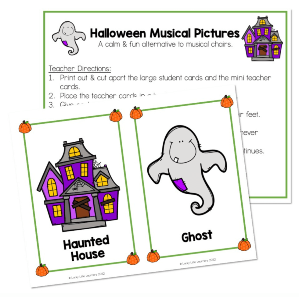 Done For You Classroom Halloween Party Plan - Lucky Little Learners