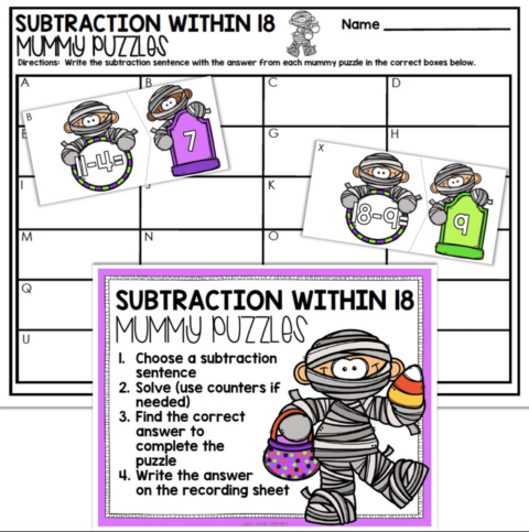 Halloween Ideas for the Classroom - Lucky Little Learners