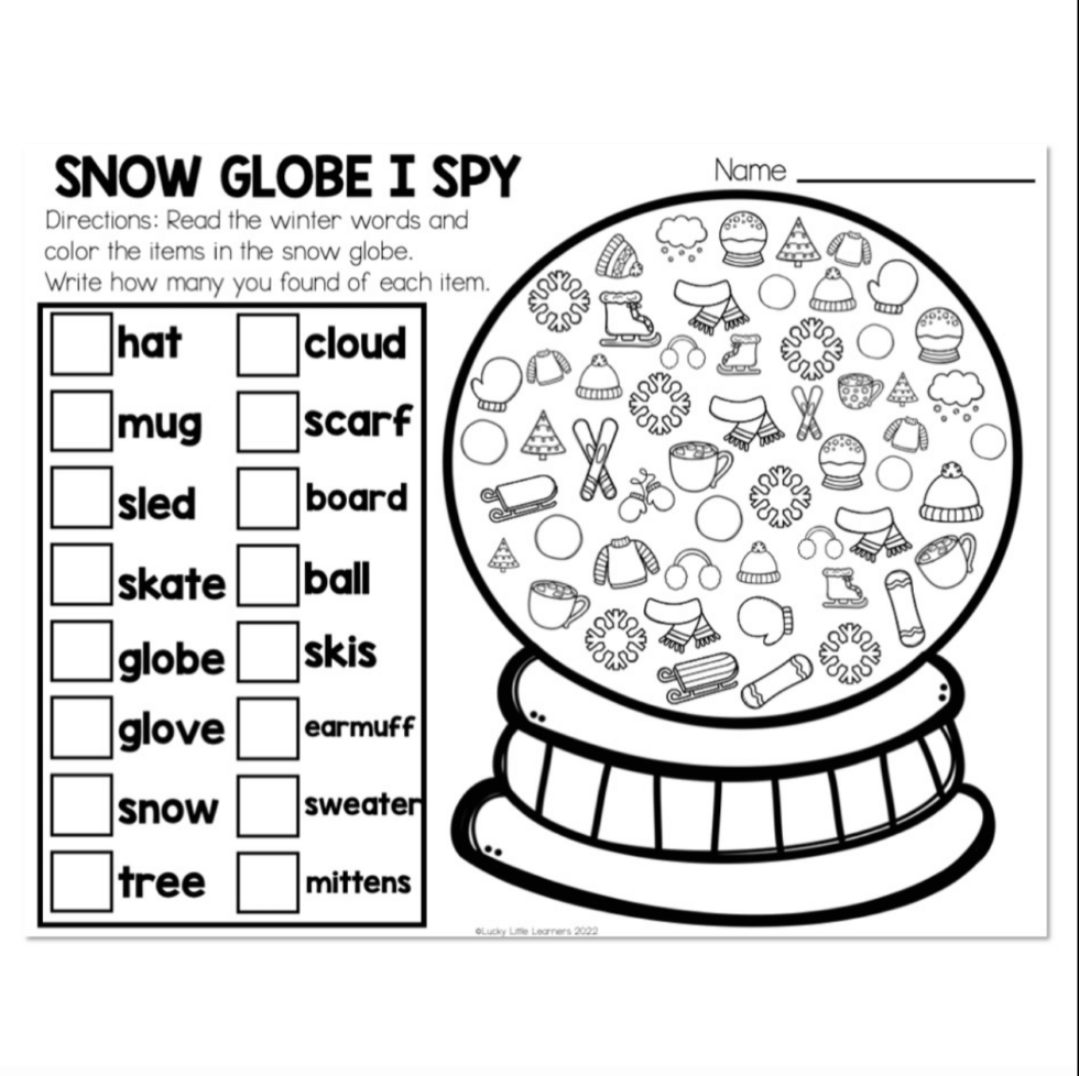Celebrate Winter With a SnowGlobe Classroom Transformation - Lucky ...