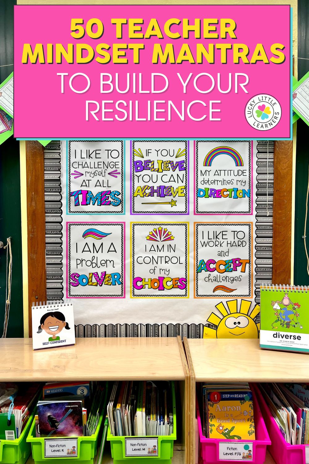 50 Teacher mindset mantras to Build Your Resilience - Lucky Little Learners