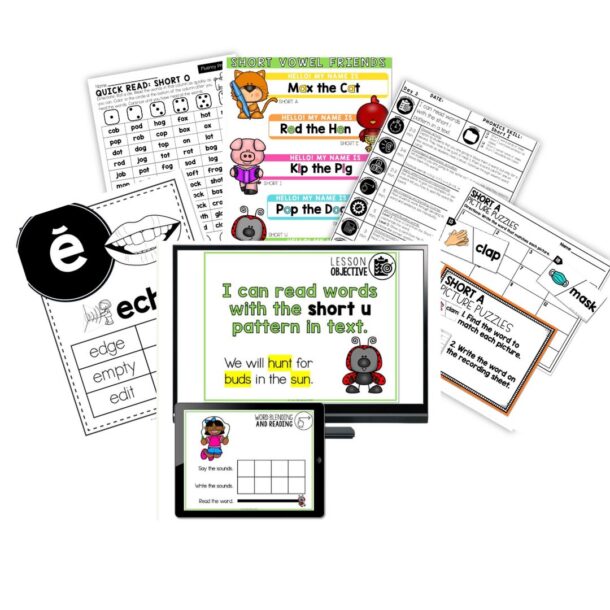 Tips and Tricks for Teaching Short Vowels - Lucky Little Learners