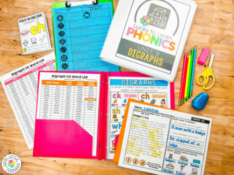 Teaching Kids About Consonant Blends and Digraphs - Lucky Little Learners