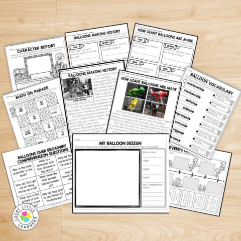 Balloons Over Broadway in the Classroom - Lucky Little Learners