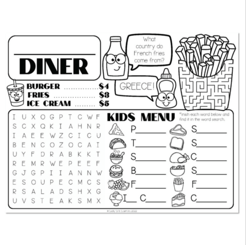 Classroom Restaurant Transformation - Lucky Little Learners