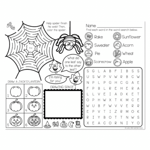 Done For You Classroom Halloween Party Plan - Lucky Little Learners