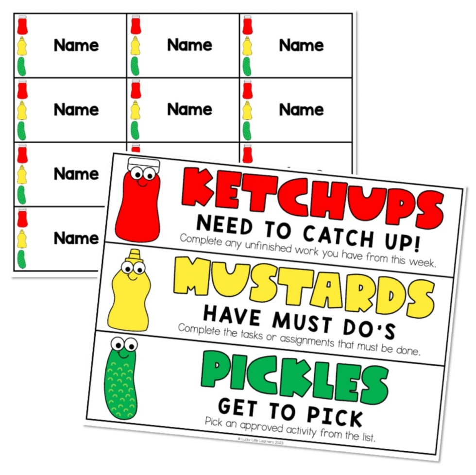 Classroom Procedures: Managing Unfinished Work, Take Home Folders ...