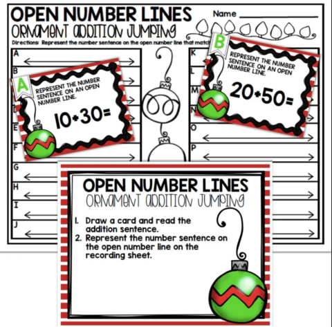 Christmas Math Centers - Lucky Little Learners