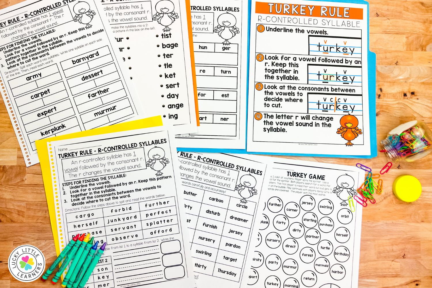 9 Principles for Syllable Division - Lucky Little Learners