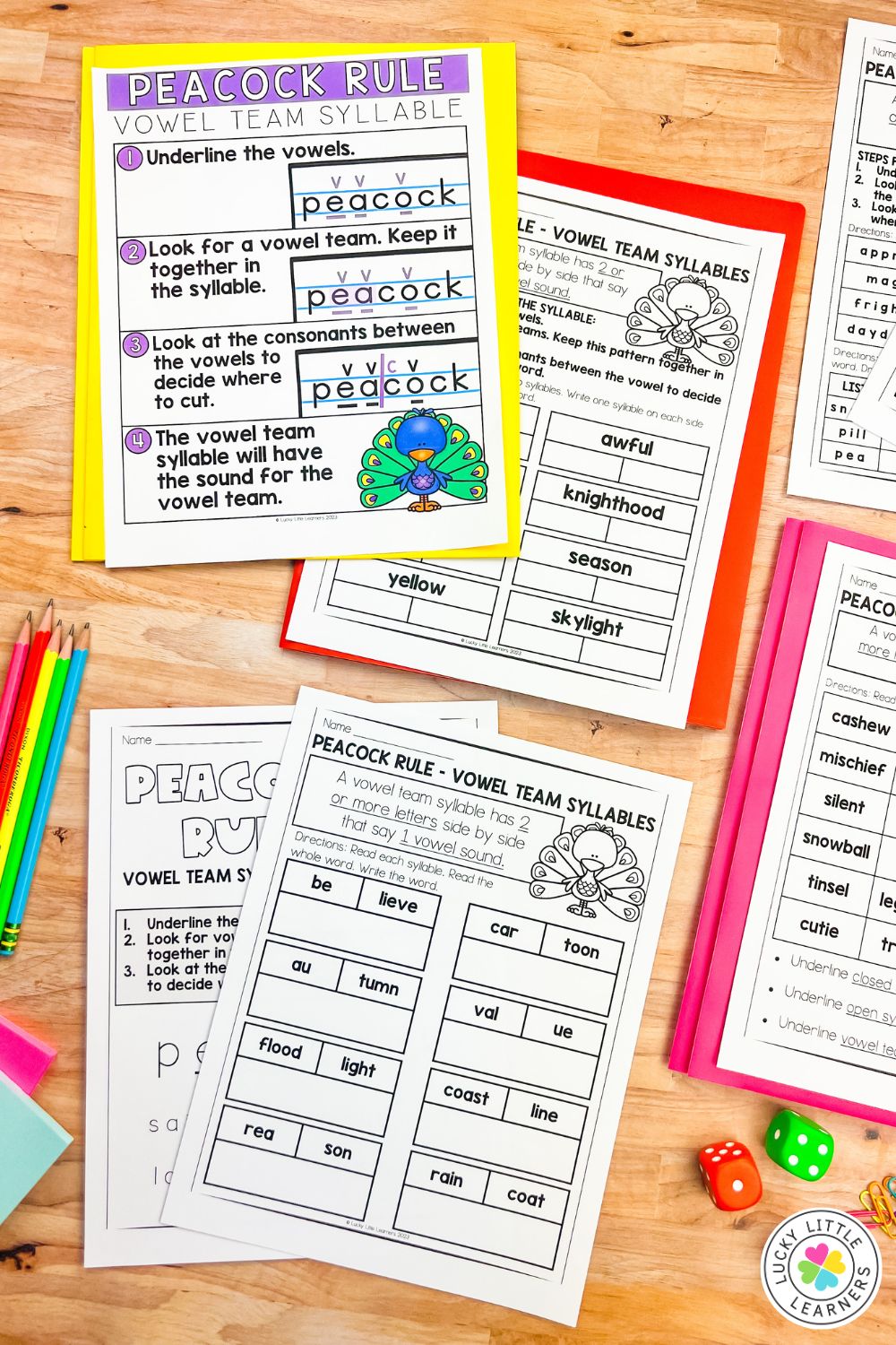 9 Principles for Syllable Division - Lucky Little Learners