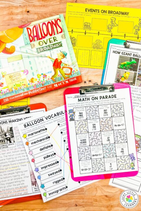 Balloons Over Broadway in the Classroom - Lucky Little Learners