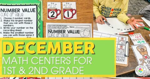 Christmas Math Centers - Lucky Little Learners