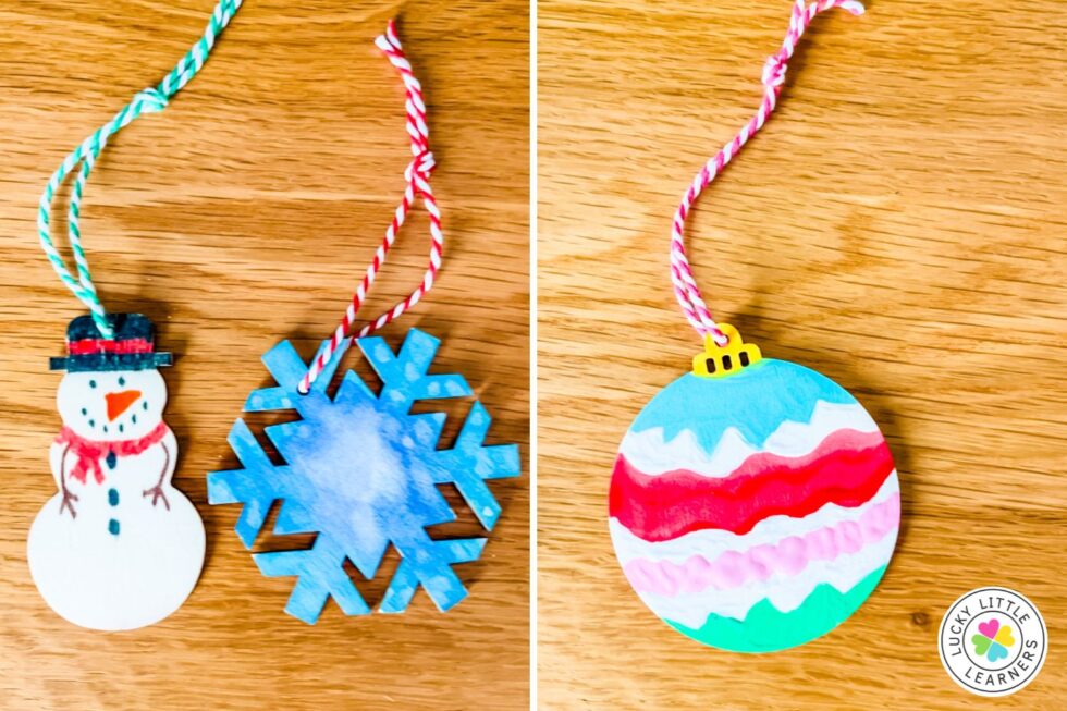 11 Easy Holiday Crafts for Kids Roundup - Lucky Little Learners