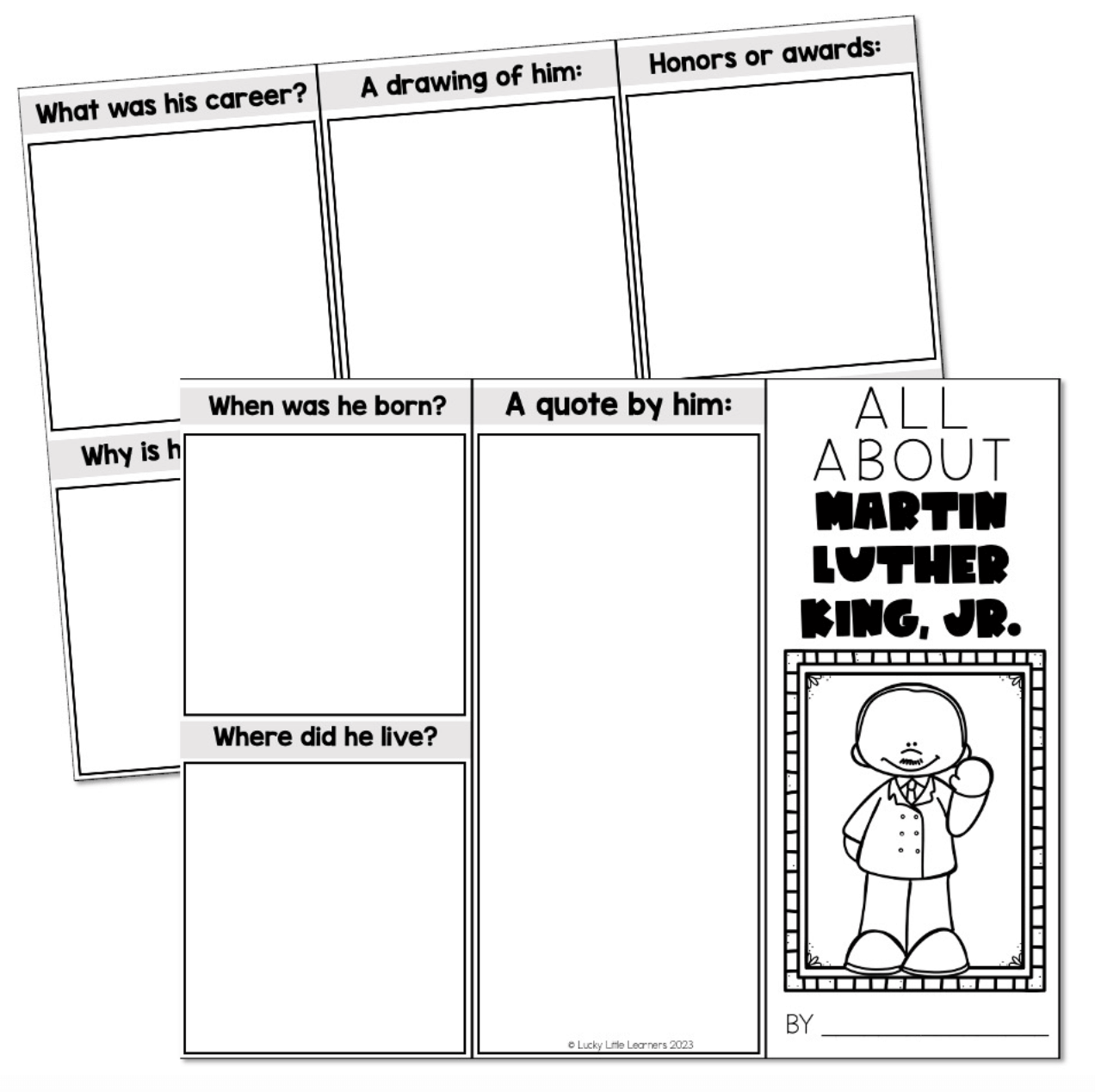 Martin Luther King Jr. Day Activities and Videos - Lucky Little Learners