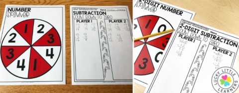 Christmas Math Centers - Lucky Little Learners