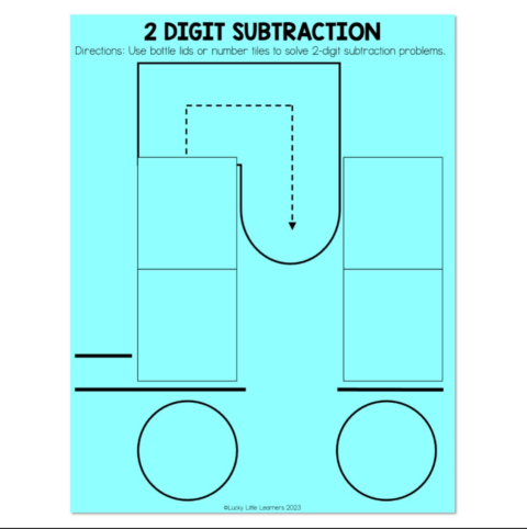 7 Subtraction With Regrouping Activities Kids Love - Lucky Little Learners