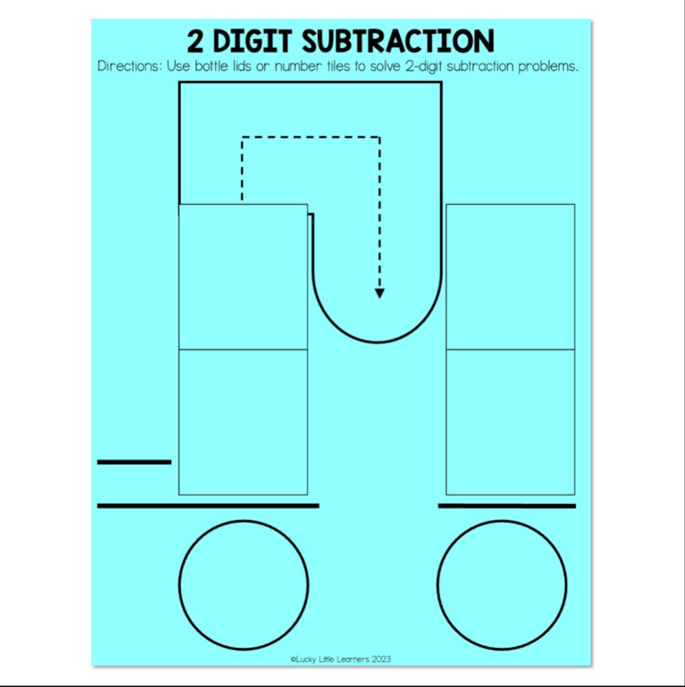 7 Subtraction With Regrouping Activities Kids Love - Lucky Little Learners