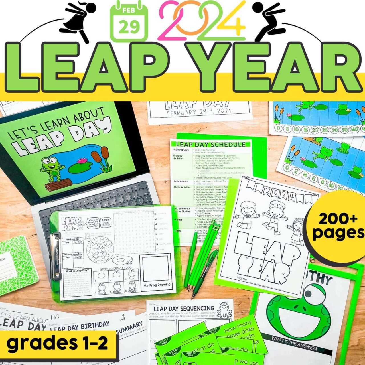 Celebrate the Extra Day: Leap Year Classroom Activities - Lucky Little ...