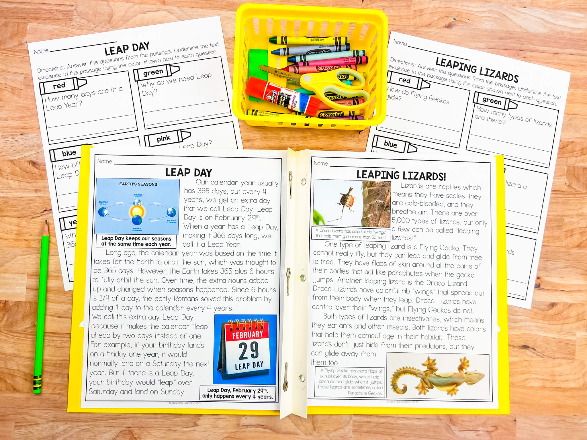 Celebrate the Extra Day: Leap Year Classroom Activities - Lucky Little ...