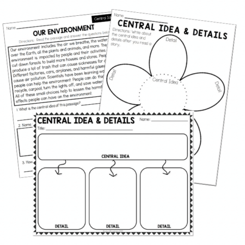 9 Low Prep Ways to Teach Main Idea - Lucky Little Learners