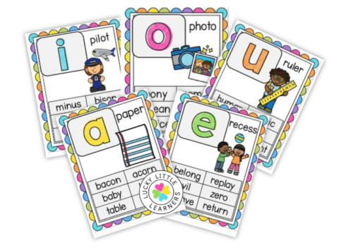 Teaching Long Vowels - Lucky Little Learners