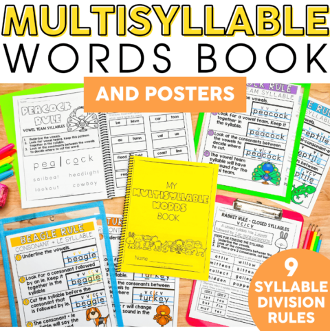 9 Principles for Syllable Division - Lucky Little Learners
