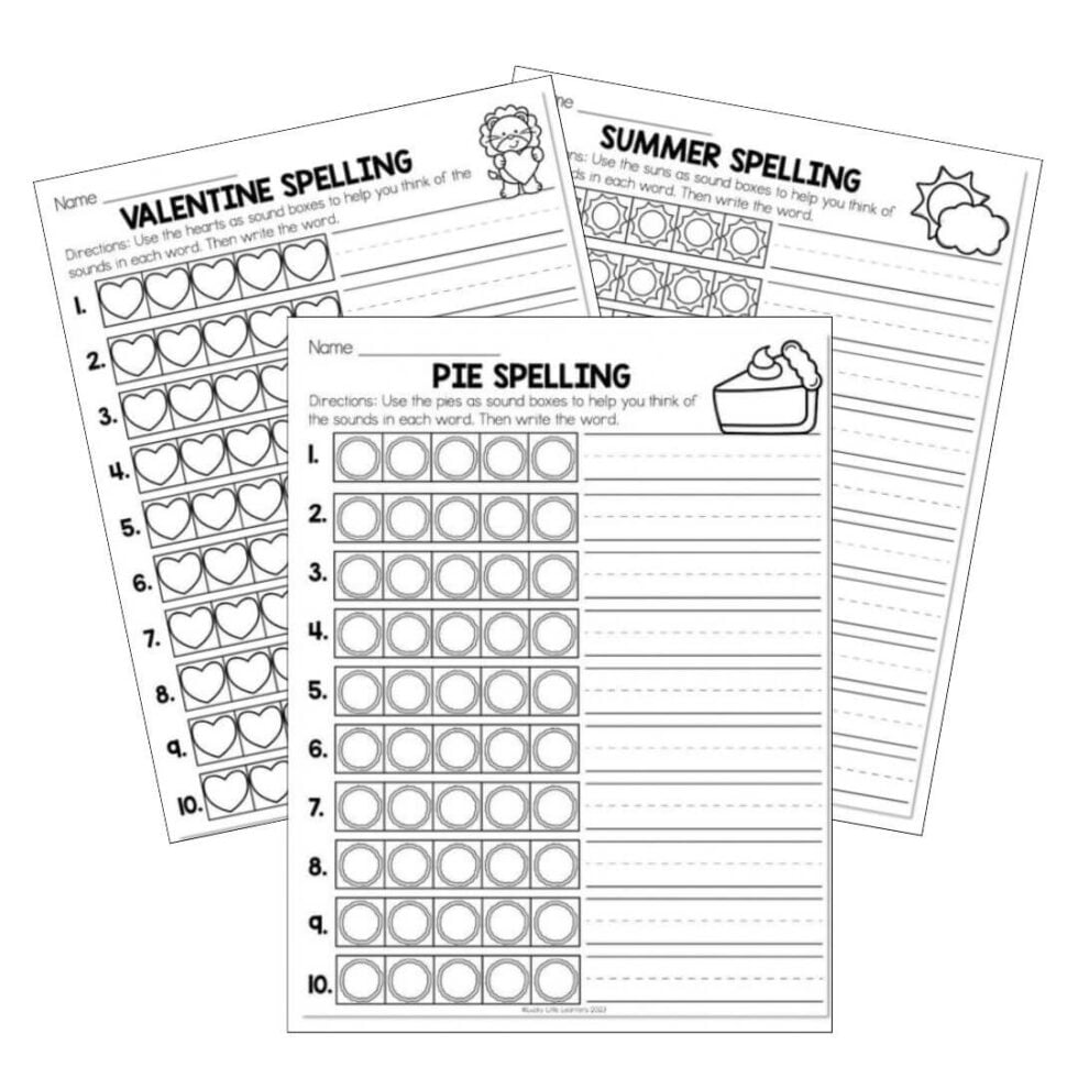 Word Work Activities - Lucky Little Learners
