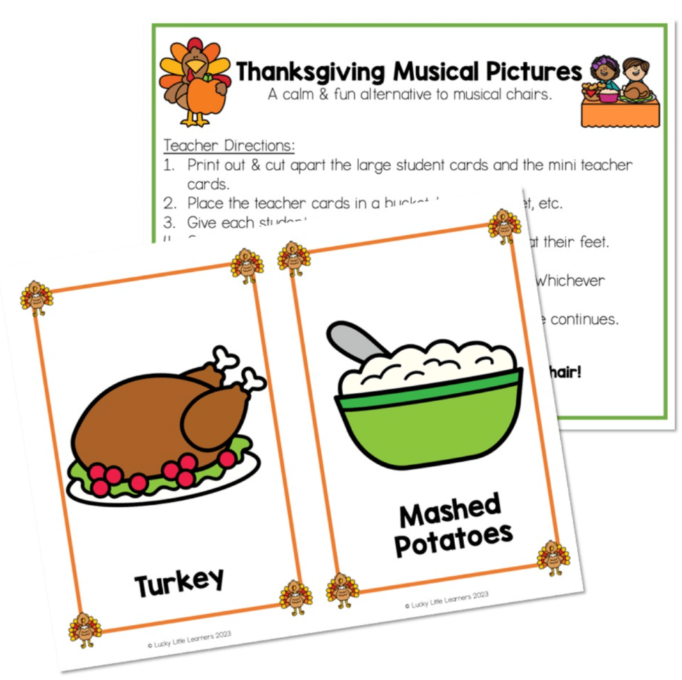 Thanksgiving Read Alouds and Activities - Lucky Little Learners