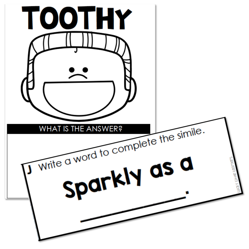 Fresh Ideas to Teach Similes and Metaphors - Lucky Little Learners